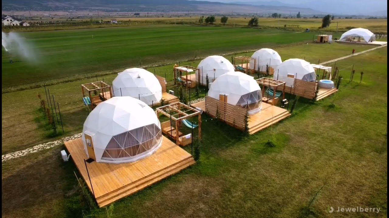Glamping in Georgia - YouTube