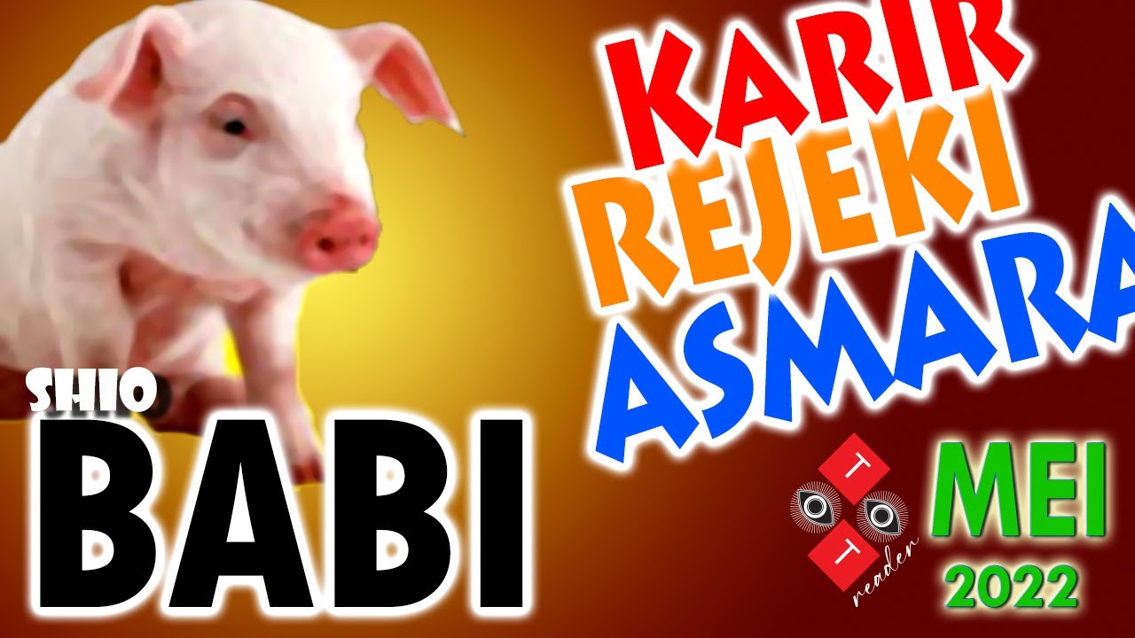 Shio BABI bulan MEI 2022 // ramalan Rejeki , Karir , Jodoh dan kisah ...
