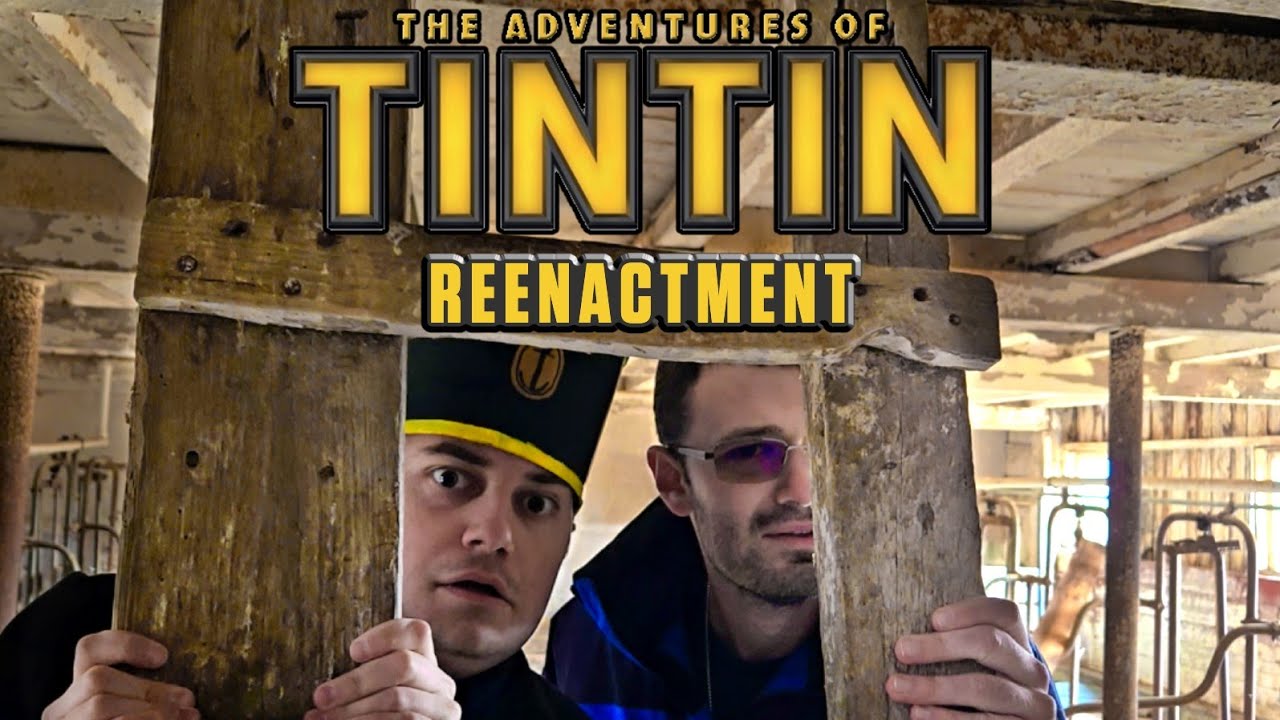 Escaping the Karaboudjan - The Adventures of Tintin Reenactment! - YouTube