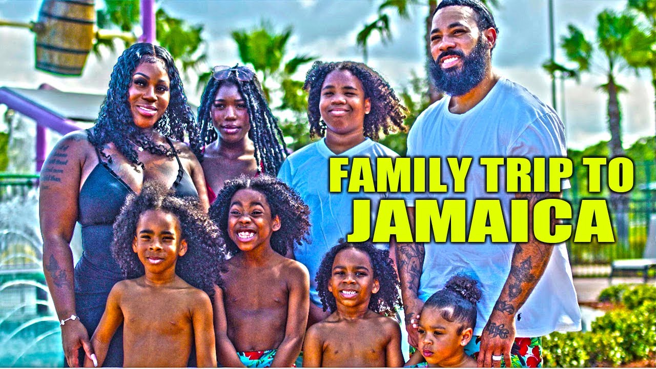 Family Trip: Traveling to Jamaica with 6 Kids - YouTube