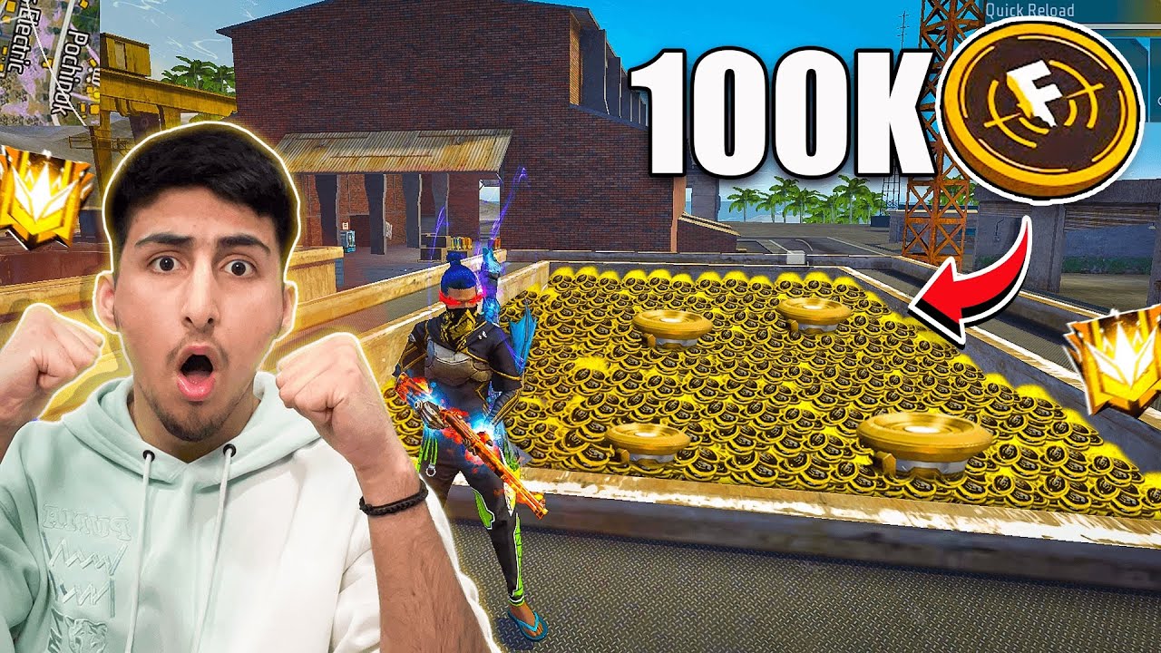 100K+ Coins In One Match😍🤯World Record - Free Fire India - YouTube