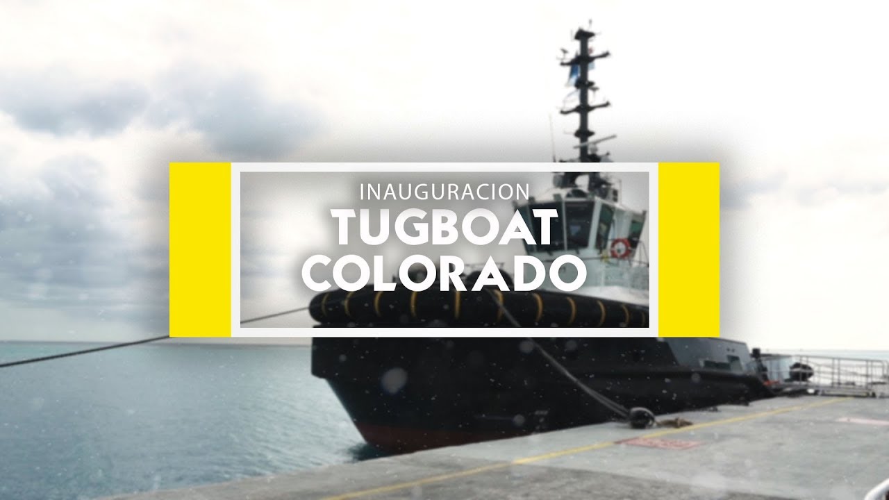 Inauguracion di Tugboat "Colorado" - YouTube
