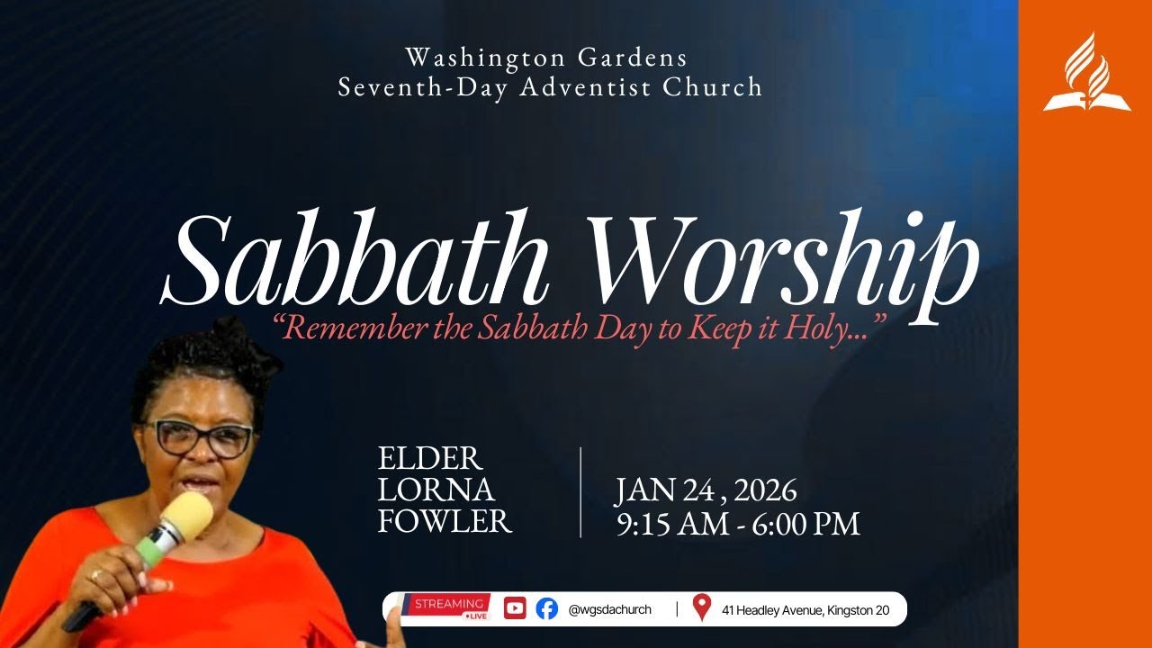 Sabbath Celebration | Elder Lorna Fowler | January 24, 2026 | 9:15 AM ...