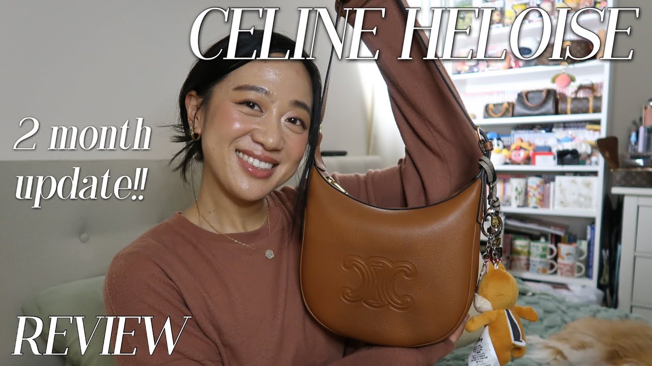 CELINE SMALL HELOISE BAG REVIEW | TWO MONTH UPDATE - YouTube