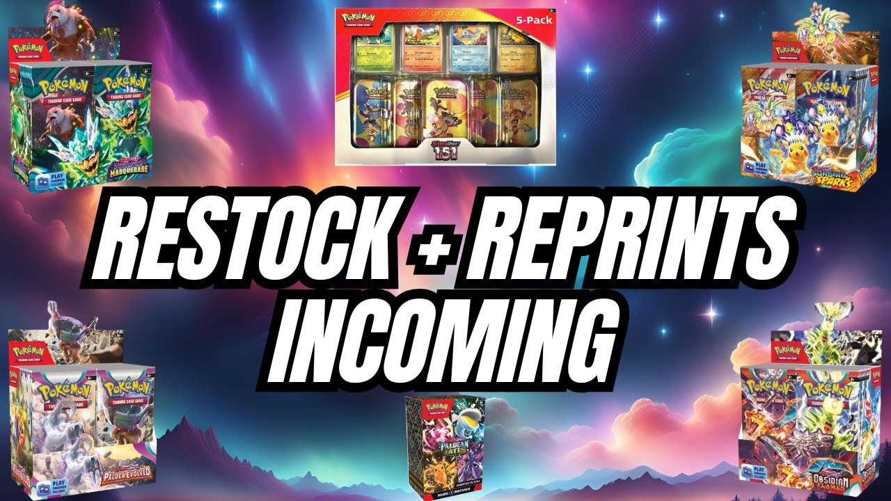 CONFIRMED Pokémon 151 Mini Tin Bundles RESTOCK + Scarlet & Violet Sets ...