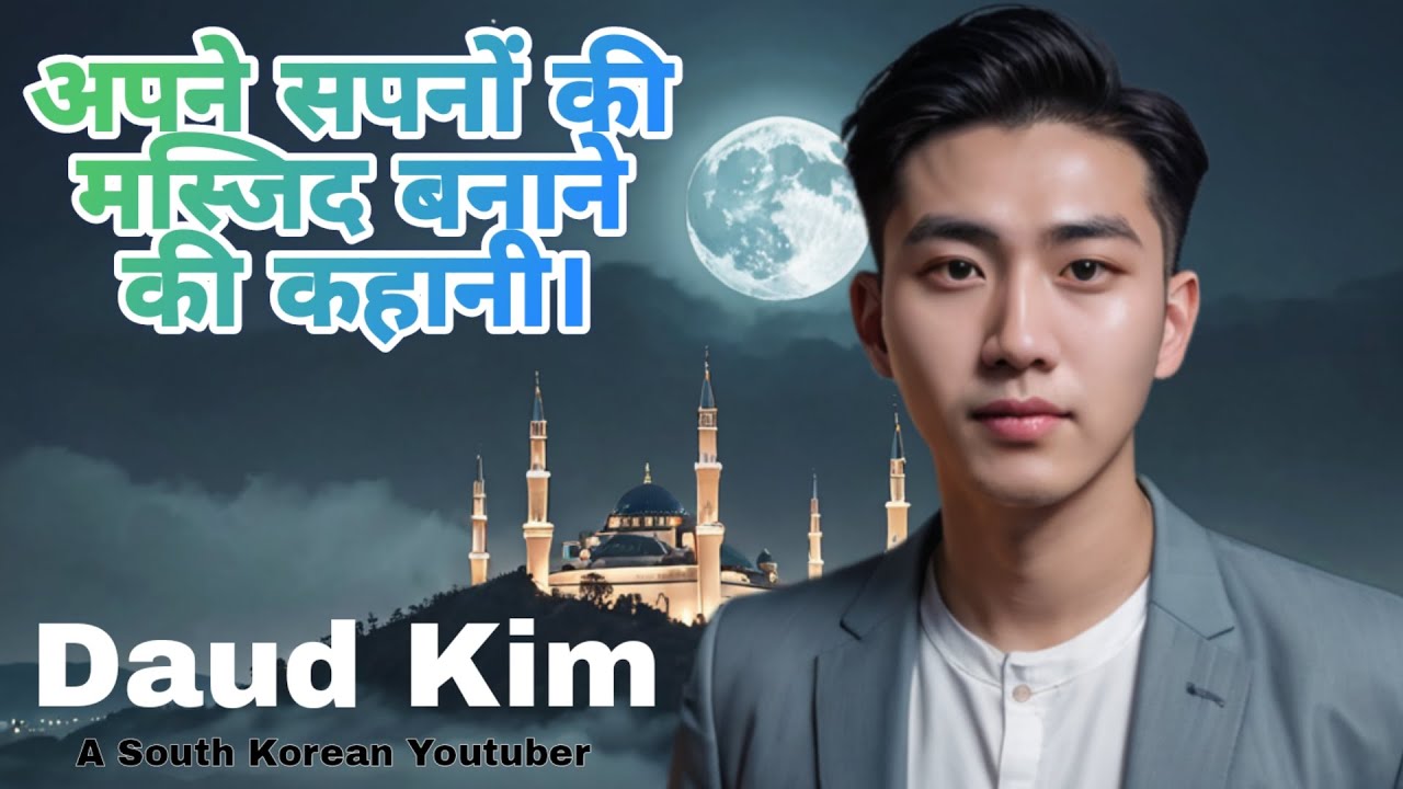 South Korean Youtuber Daud Kim's dream mosque story in hindi | Islamic ...