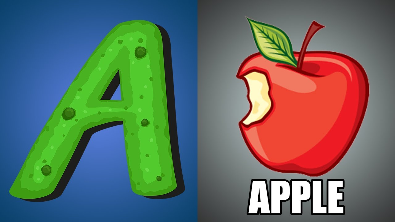A For Apple | A For Apple Phonics Song For Kids Version 30 | Adorable ...
