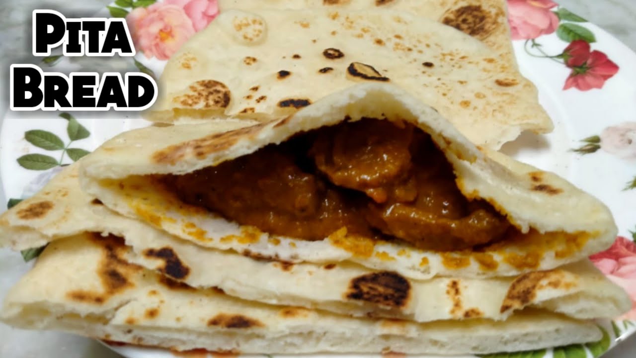 Pita Bread Recipe | Turkish Bread | Flat Bread | Homemade Pita Bread ...