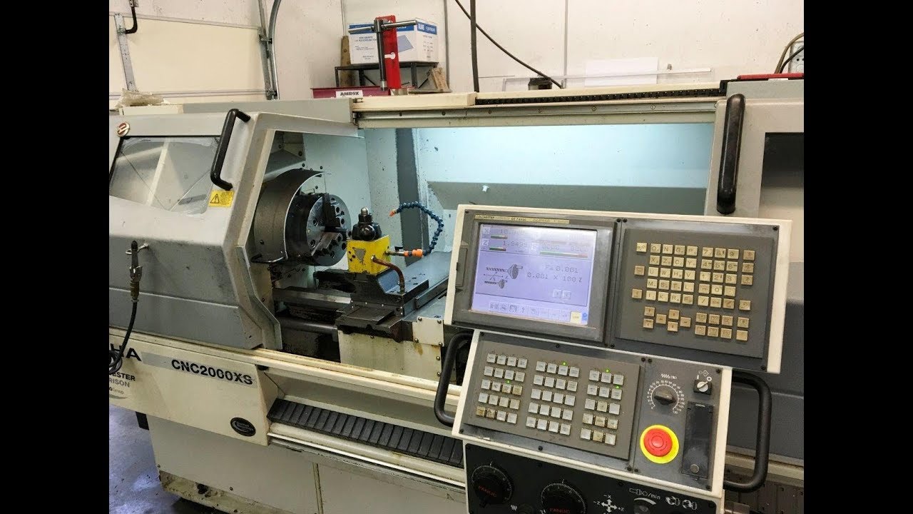 2008 COLCHESTER HARRISON ALPHA CNC2000XS - YouTube