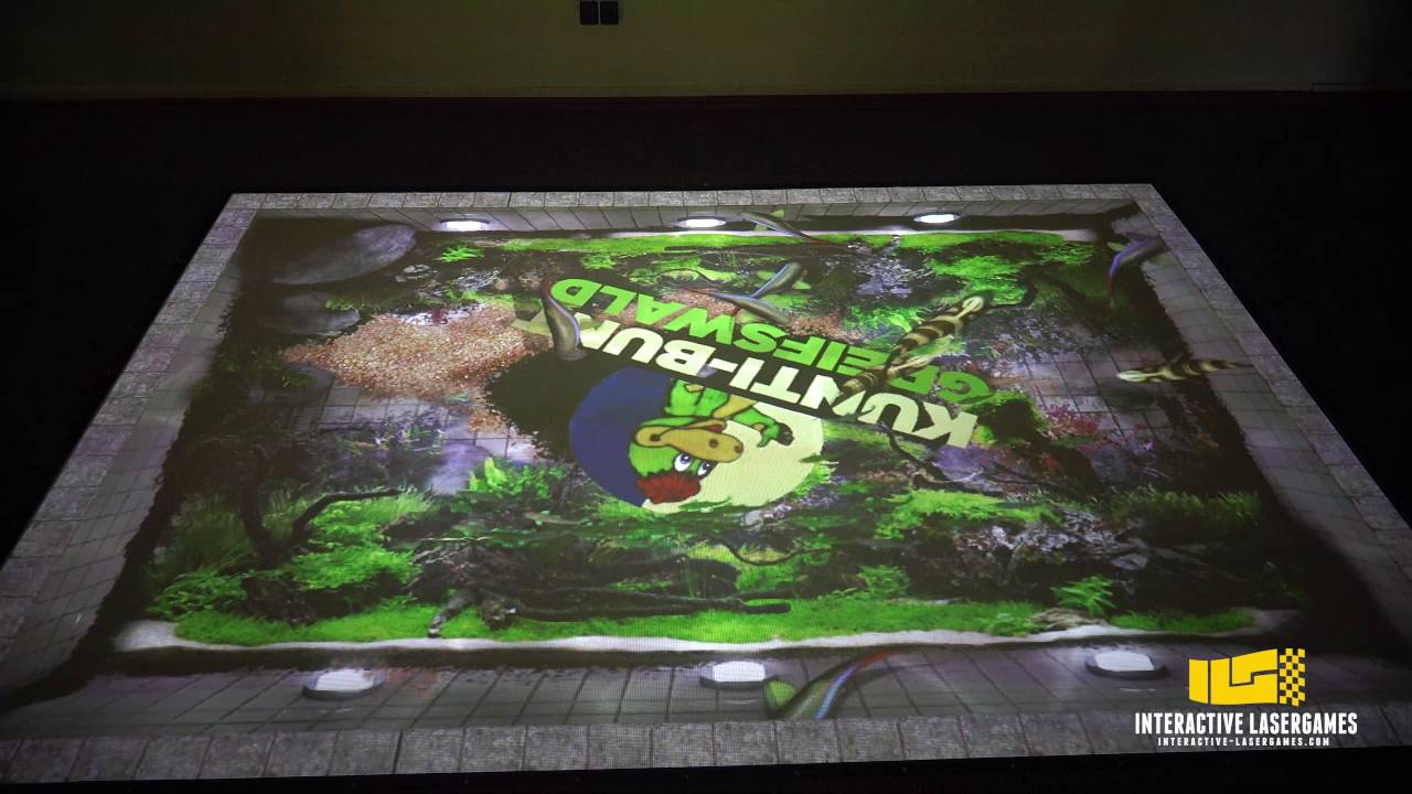 Lasermaze - Laser Labyrinth - Interactive Floor Projection - Wall ...