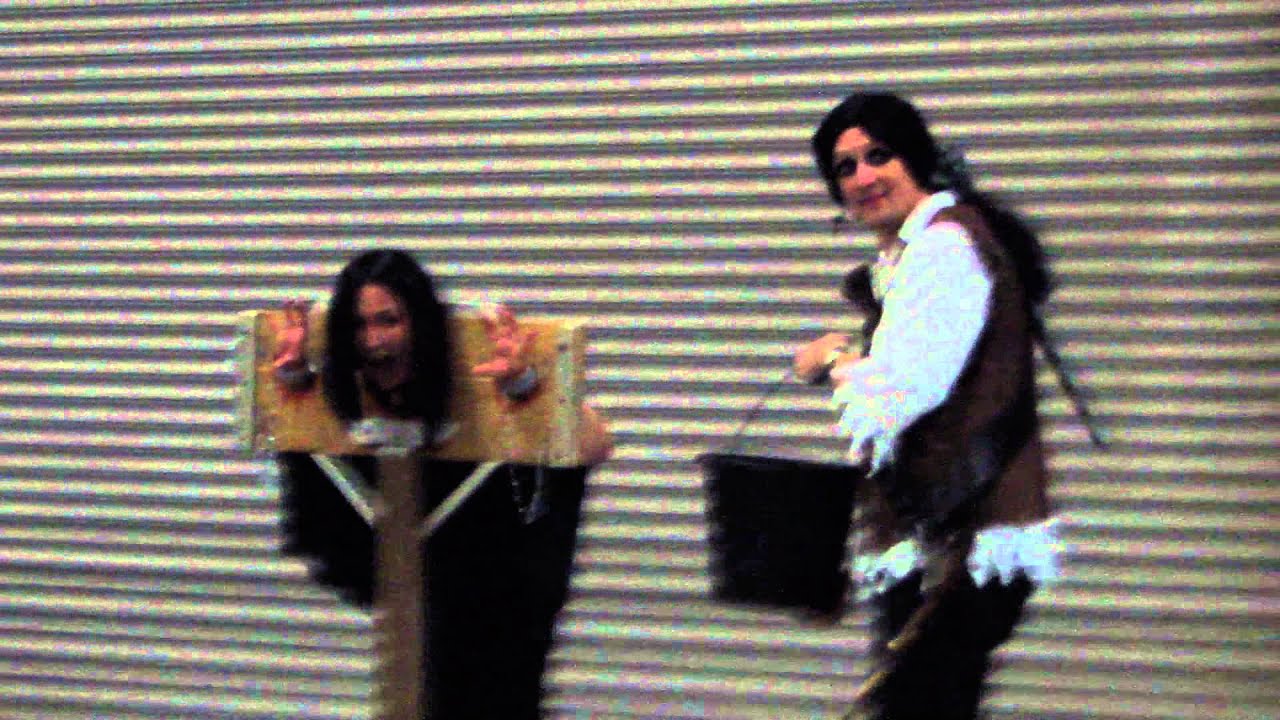 Halloween at The Helicopter Museum - Witch Dunk ! - YouTube