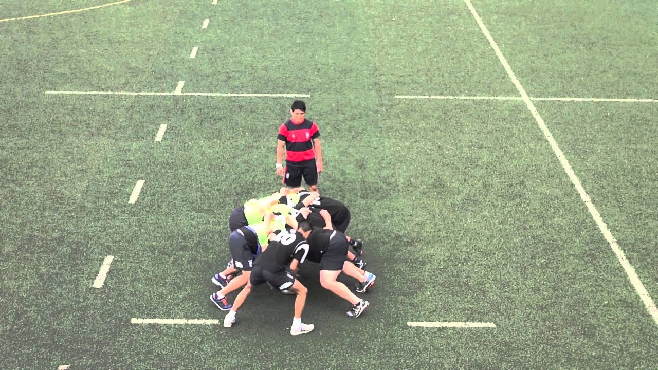 Scrum Drill 06 - 3v3 Scrum - YouTube