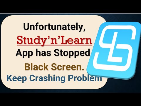 How to Fix Unfortunately, Study n Learn App has Stopped on Android ...