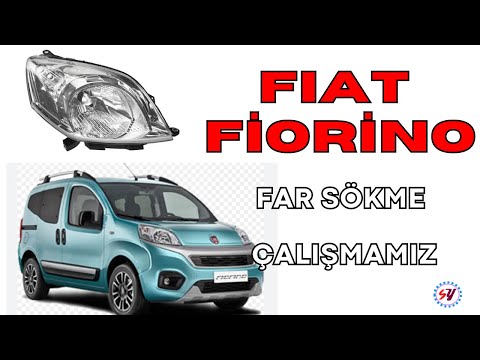 Fıat Fiorino Far Sökme Çalışmamız - fiorino far nasıl sökülür