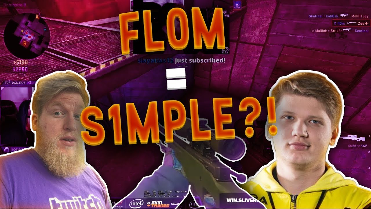 FL0M = S1MPLE?! - Stream Highlights #155 - YouTube
