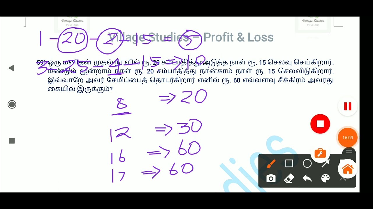 Average sums questions and answer | simple method to find profit and ...