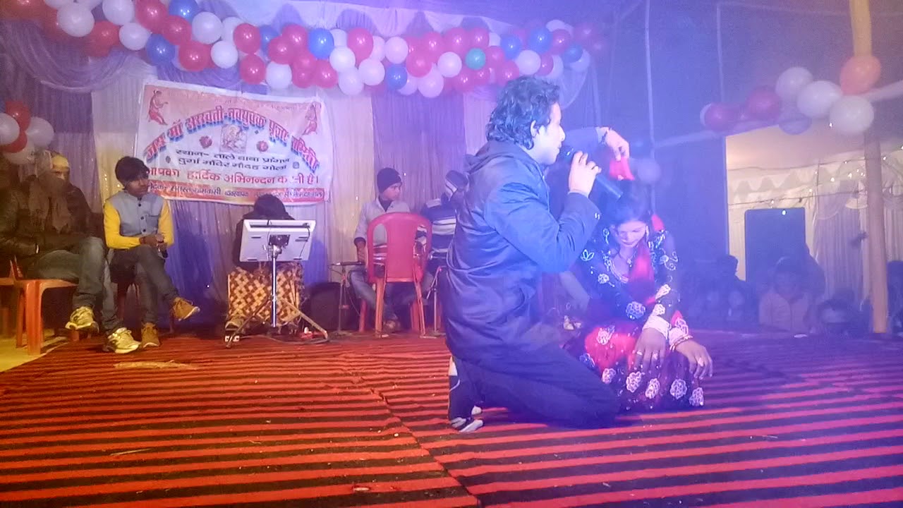 Sanjay Premi hit stage show rashtriya song apan Desh ke bacho Ke Khatir ...