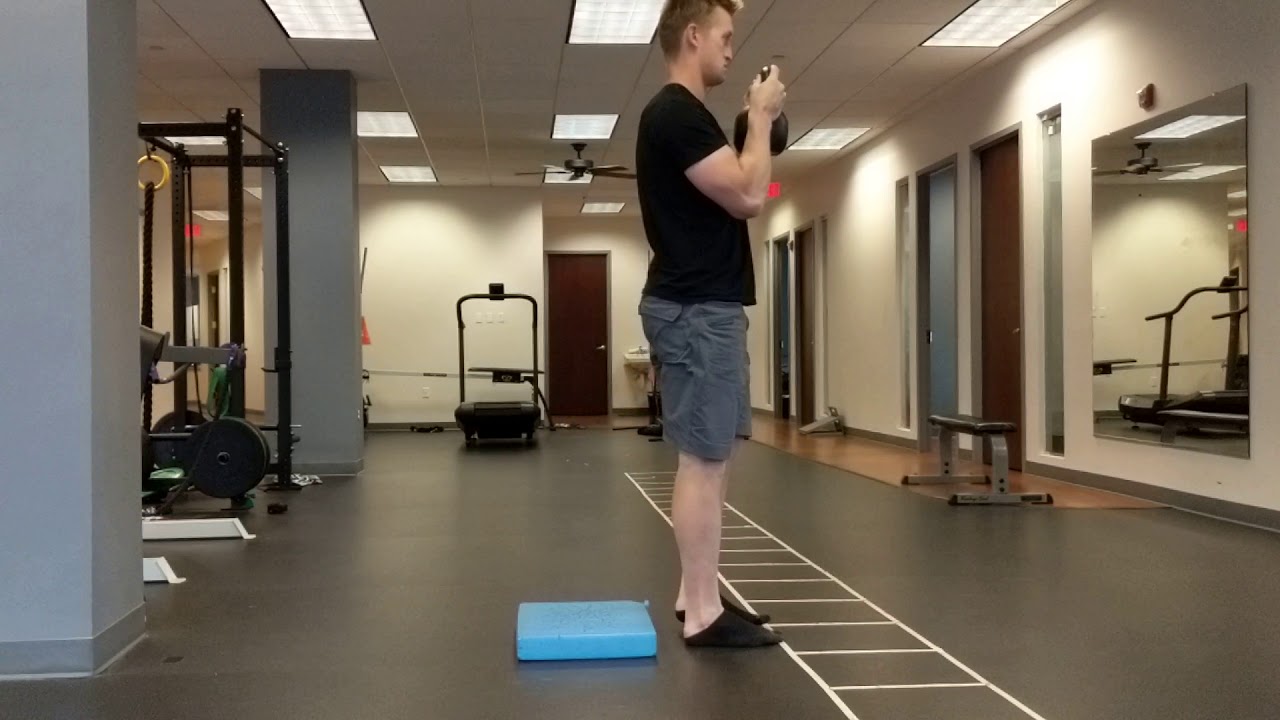 Step Back Lunge with KB - YouTube