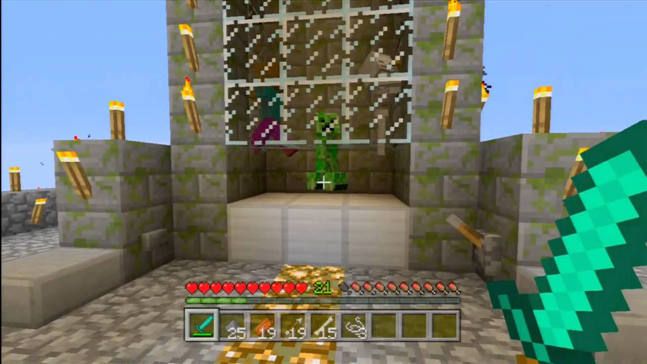 Minecraft XP Farm Xbox version. Gain XP Really Fast and Easy - YouTube