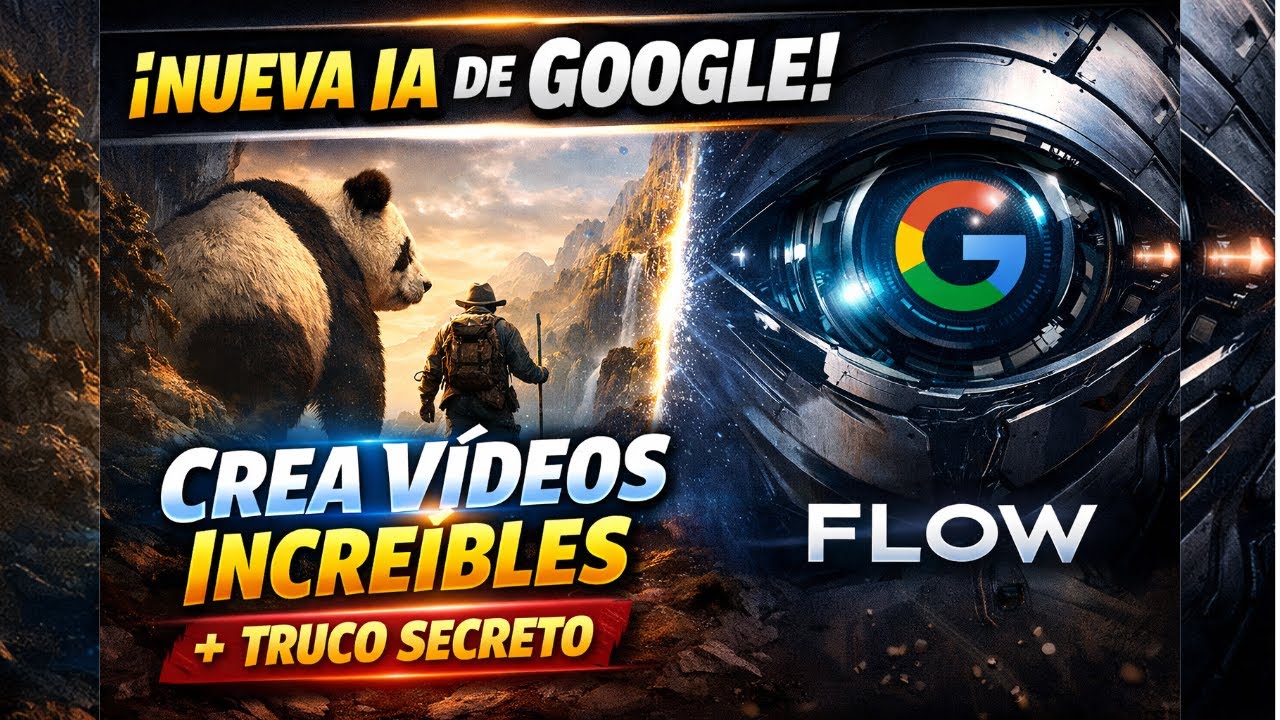 Crea Videos Cinemáticos con IA GRATIS | Flow de Google Labs Tutorial ...