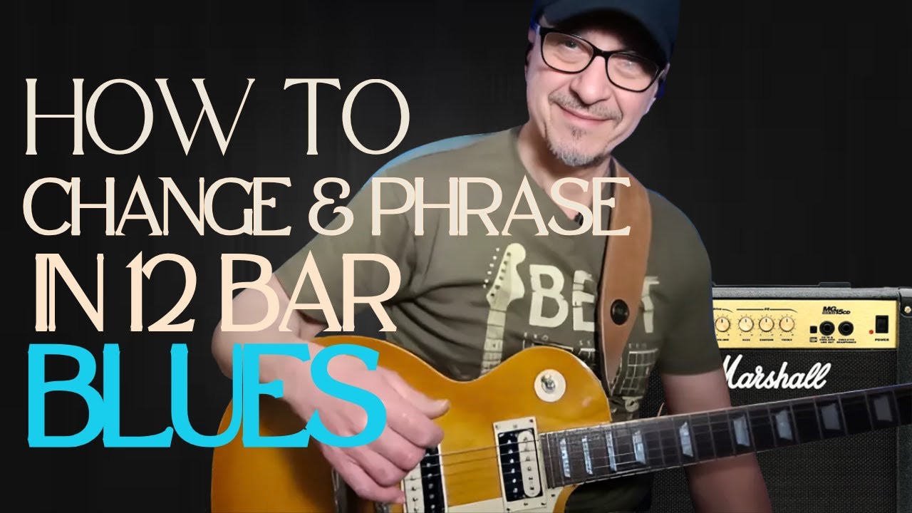 How to play the changes in a 12 bar Blues and create phrases ...
