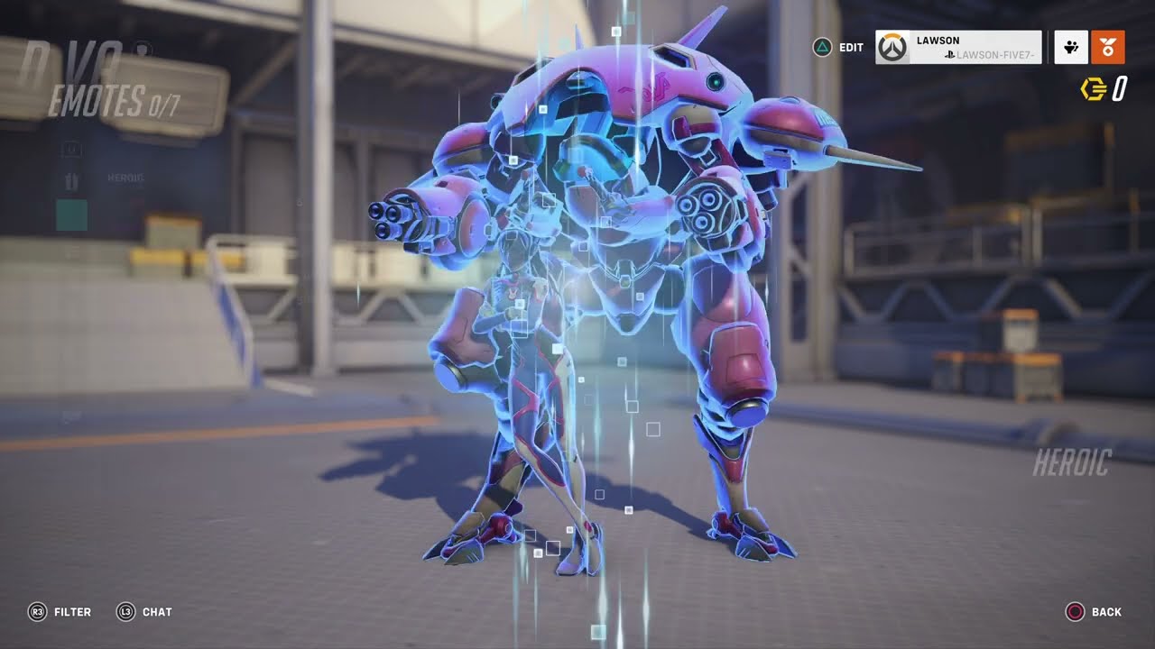 All D.VA Emotes in Overwatch 2 - YouTube