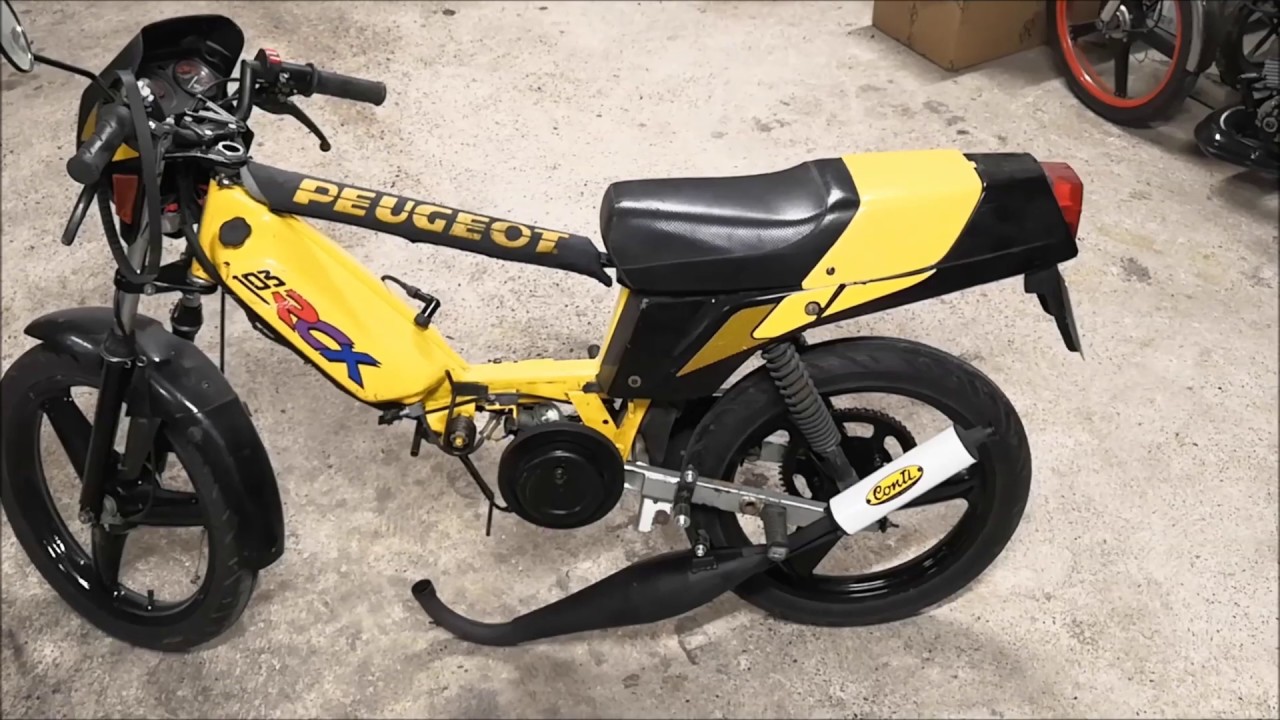 Présentation PEUGEOT 103 RCX et projet 2019 - YouTube