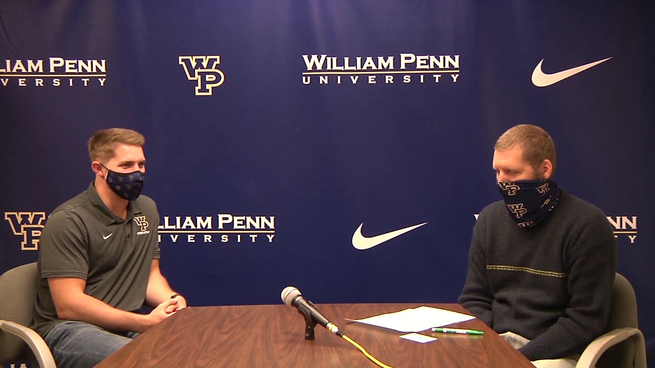 William Penn Athletics Alex Crehan Interview 11-24-2020 - YouTube