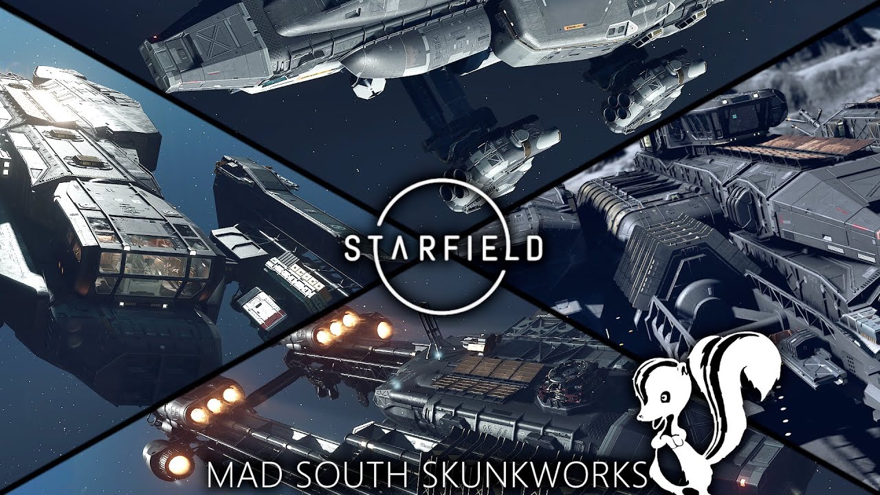 Starfield : My Custom Ships Cinematic Showcase ! Starfield Ships ...