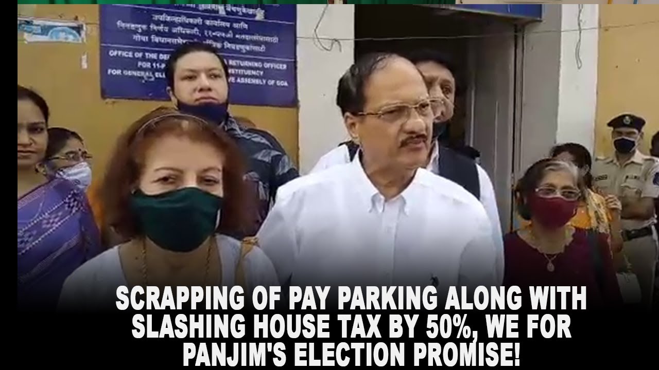 Scrapping of Pay parking along with slashing house tax by 50%, We for ...