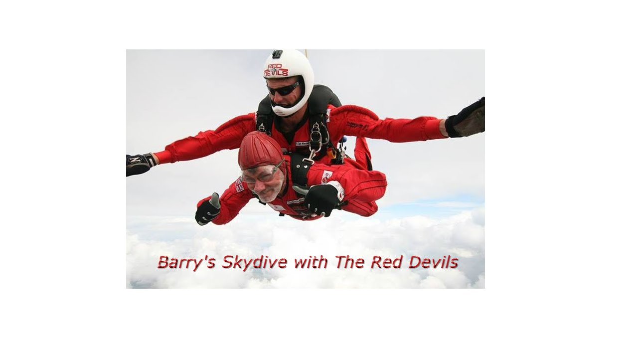 Devil For A Day - Barry Lefort's Skydive with The Red Devils for ...