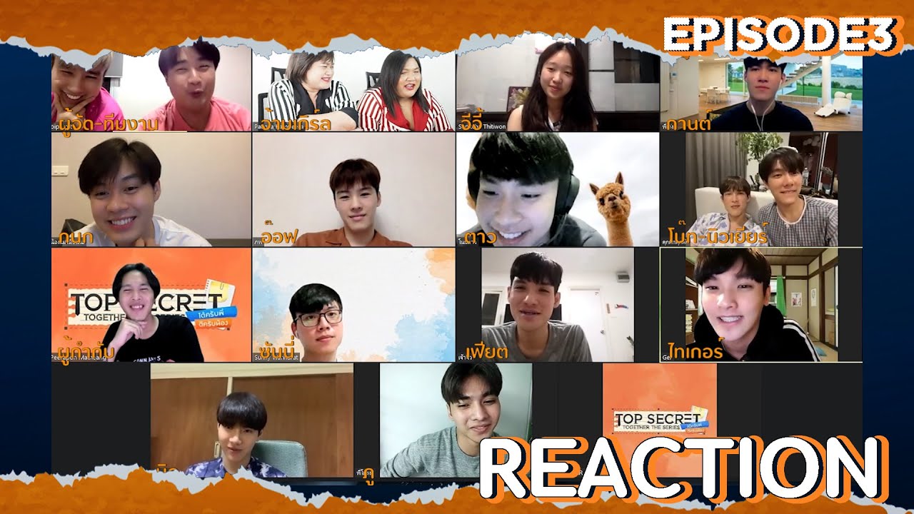 Reaction Top Secret Together Ep.3 - YouTube