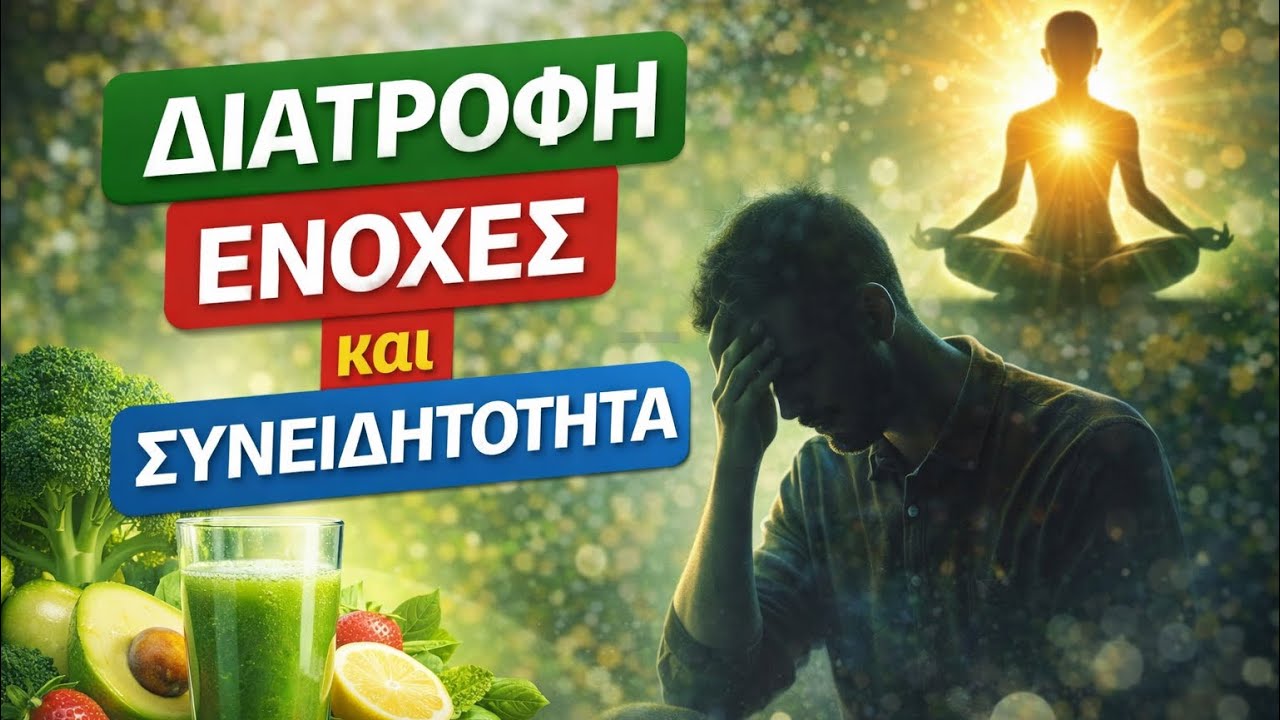 ΔΙΑΤΡΟΦΗ - ΕΝΟΧΕΣ και ΣΥΝΕΙΔΗΤΟΤΗΤΑ ⚡️ - YouTube