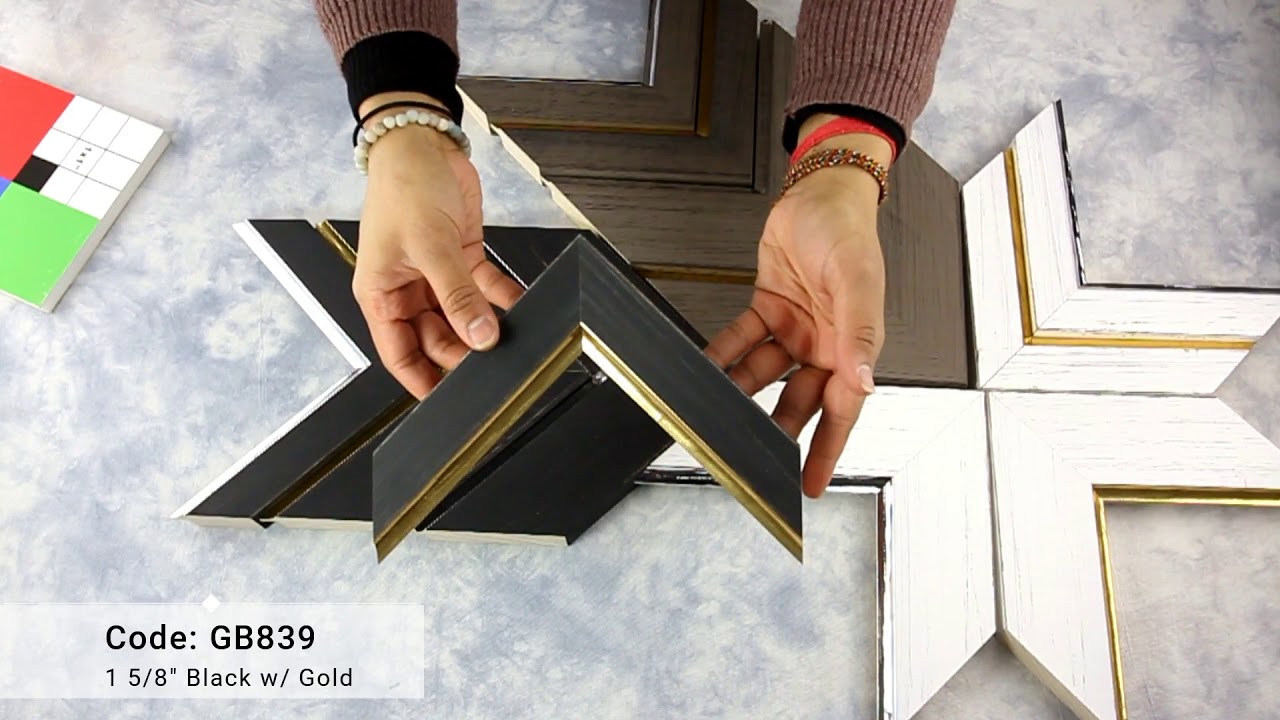 Custom-Made Picture Frames - Corner Samples: Town & Country Collection ...