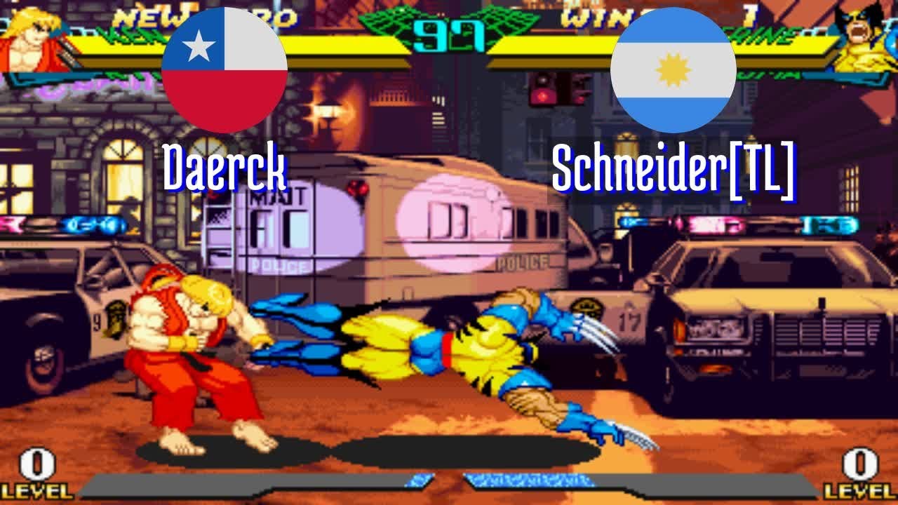 FT5 @mshvsf: Daerck (CL) vs Schneider[TL] (AR) [Marvel vs Street ...