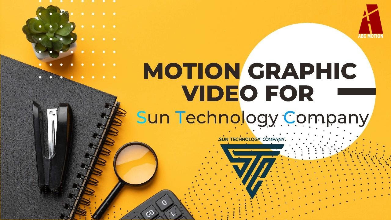 Motion graphic video for Sun Technology Company - YouTube