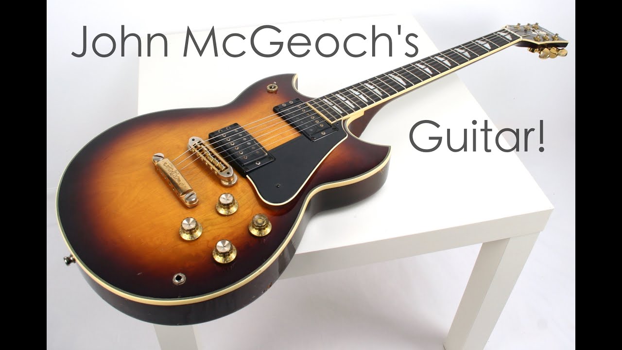 John McGeoch's Guitar! SPELLBOUND Play through on his Yamaha SG1000 ...