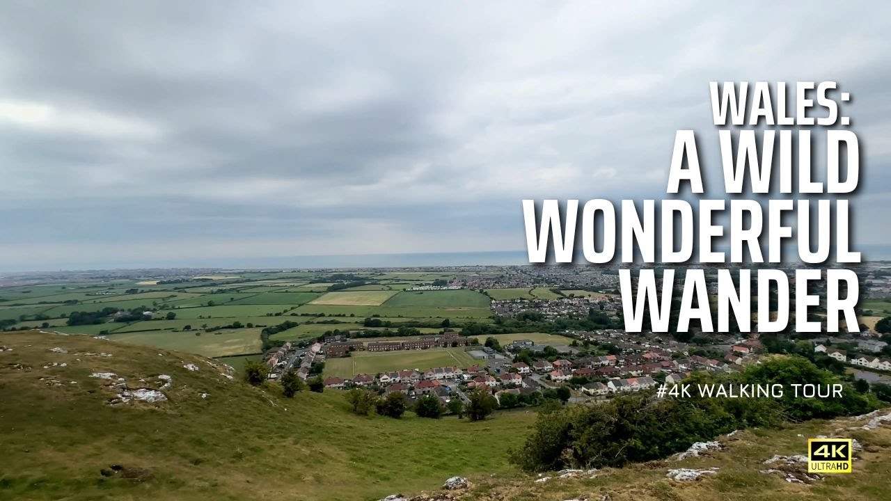 Wales: A Wild Wonderful Wander - a 4k walking tour - YouTube