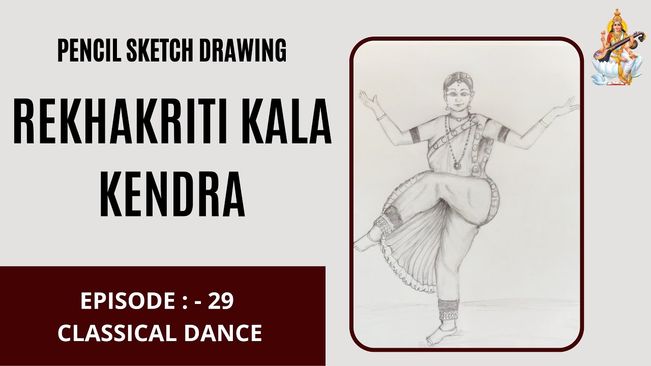 Bharatanatyam | Easy Way For Beginners | How To Draw Bharatnatyam ...