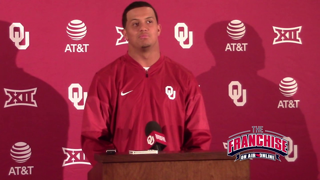 Jordan Evans 11/21 Oklahoma State Press Conference - YouTube