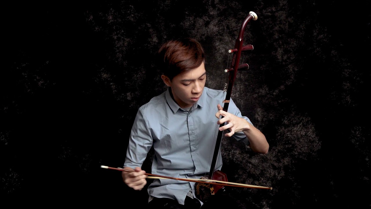 Wooden Erhu Chinese 2-string Fiddle Violin Huqin Hexagonal Shape String ...