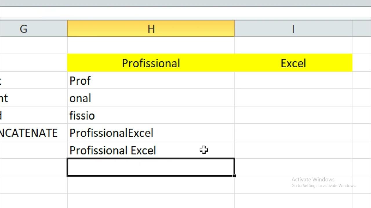 Excel-Text Functions (LEFT & RIGHT & MED & CONCATENATE) - YouTube