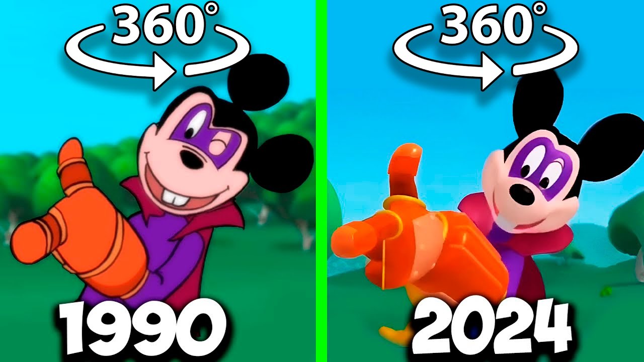 360º VR Ha Cha Cha Mortimer Mouse vs Reanimated - YouTube