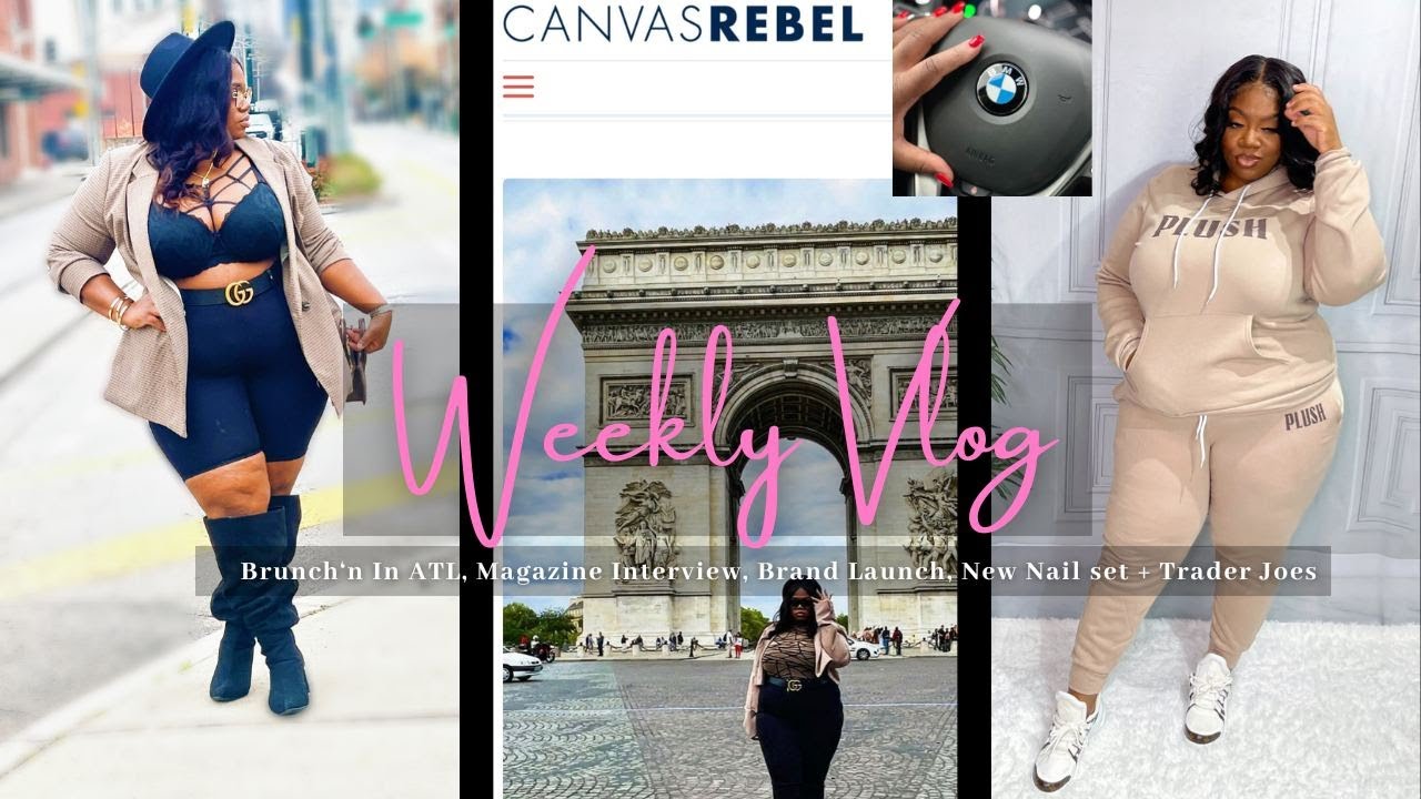 WEEKLY VLOG | PLUSH TINGZ BRAND LAUNCH | MAGAZINE INTERVIEW WITH CANVAS ...