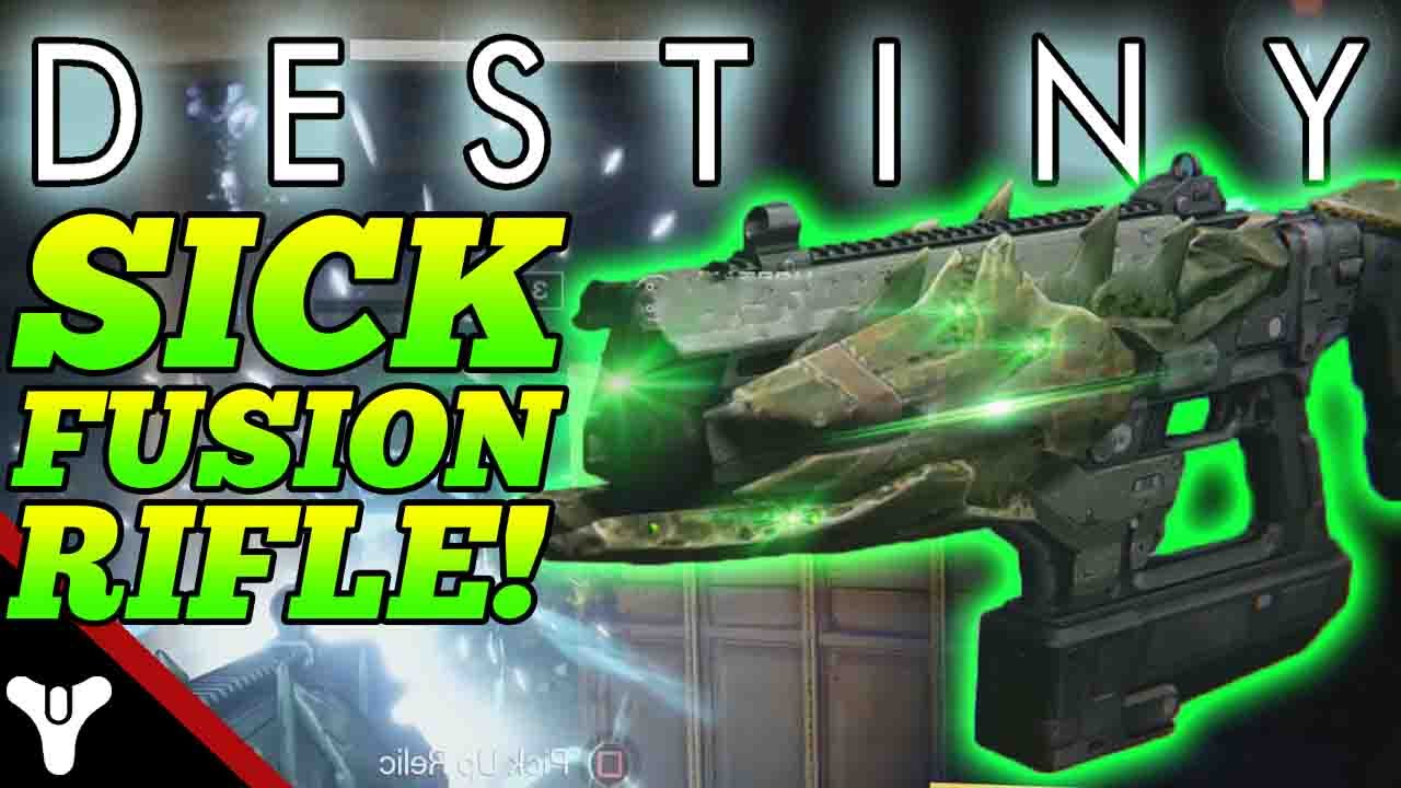 Destiny: "SICK FUSION RIFLE!" Destiny Light of The Abyss Crotas End ...
