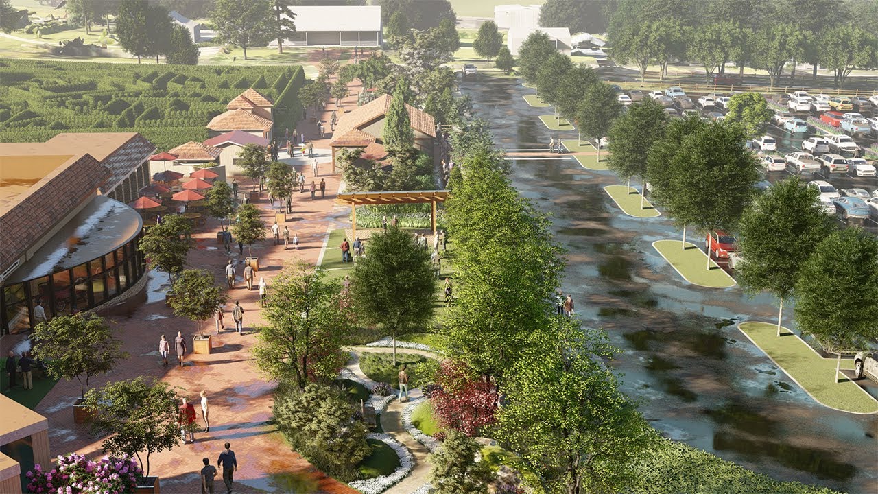 Luray Caverns - Pedestrian Concourse (Master Plan) - YouTube