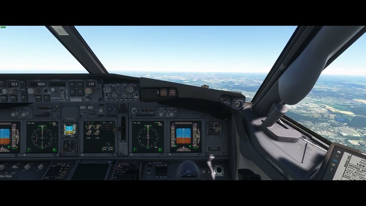 Boeing 737-800 Emergency Landing: No Yoke, Only Trim, Rudder, and ...