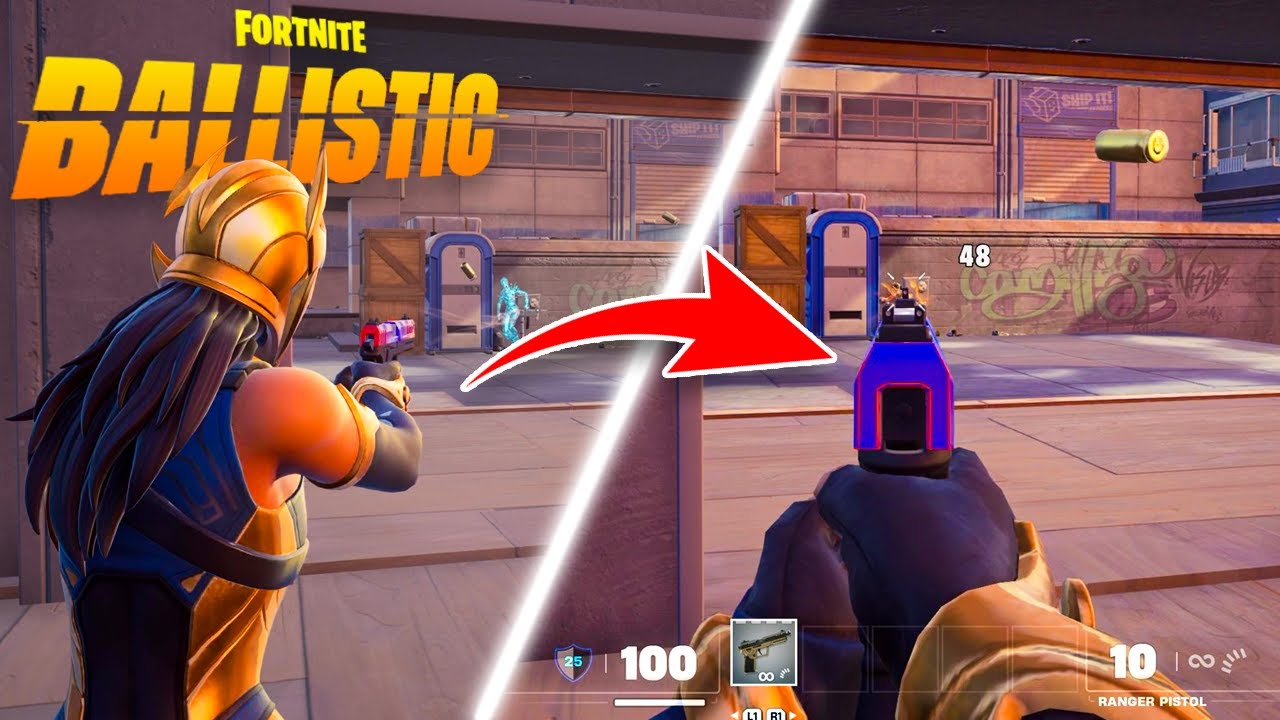 Ballistic is Taking Over Fortnite! New First Person Mode! 🔥 - YouTube