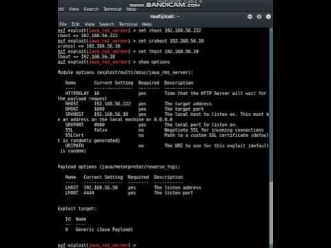 java rmi server exploit - YouTube