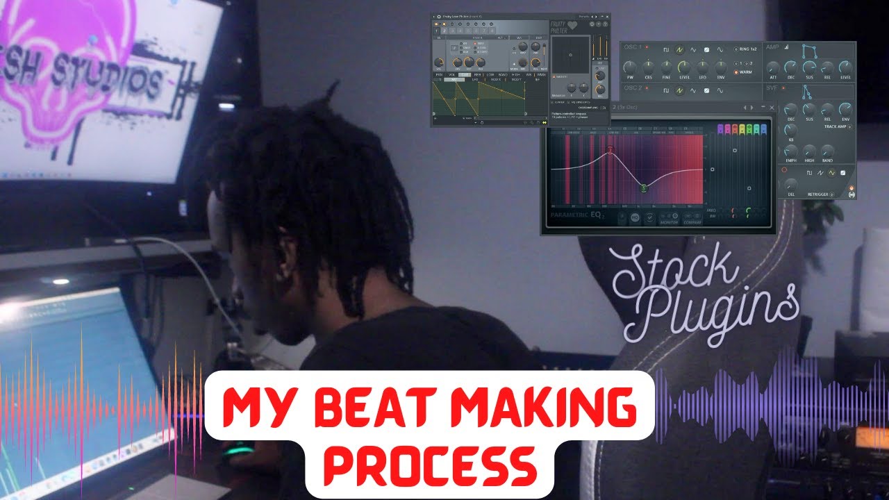 MY BEAT MAKING PROCESS: Using Stock Plugins | TheReallfresh - YouTube